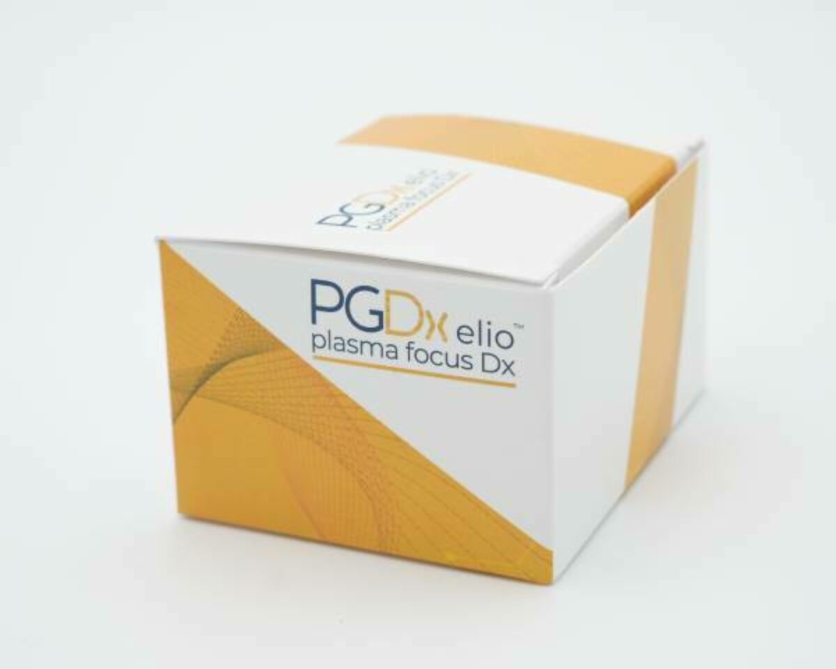 PGDx elio™ plasma focus Dx